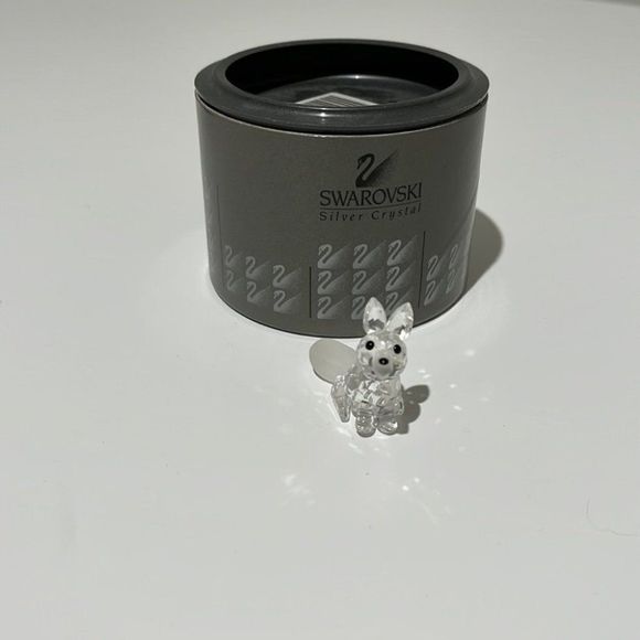 Swarovski | Accents | Swarovski Crystal Figurine Fox Figurine Bnib ...